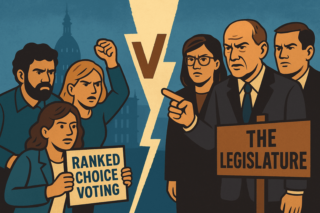 Voters v. The Legislature: Who Will Decide the Fate of Ranked Choice ...
